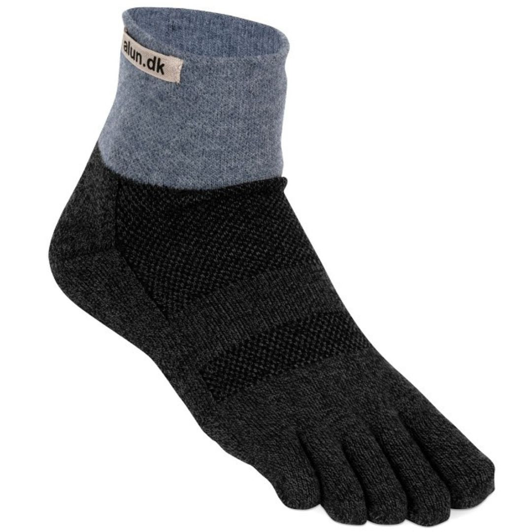 Alun Outdoor / Trail (Ekstra Blød Polstring) Tå-sokker (Mini Crew)