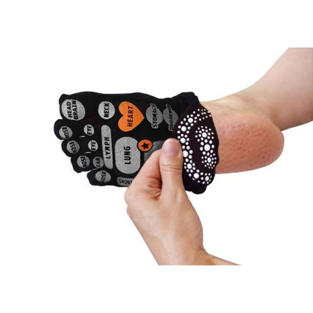 Mikasa Zoneterapi Tå-sokker fra Japan (No show)